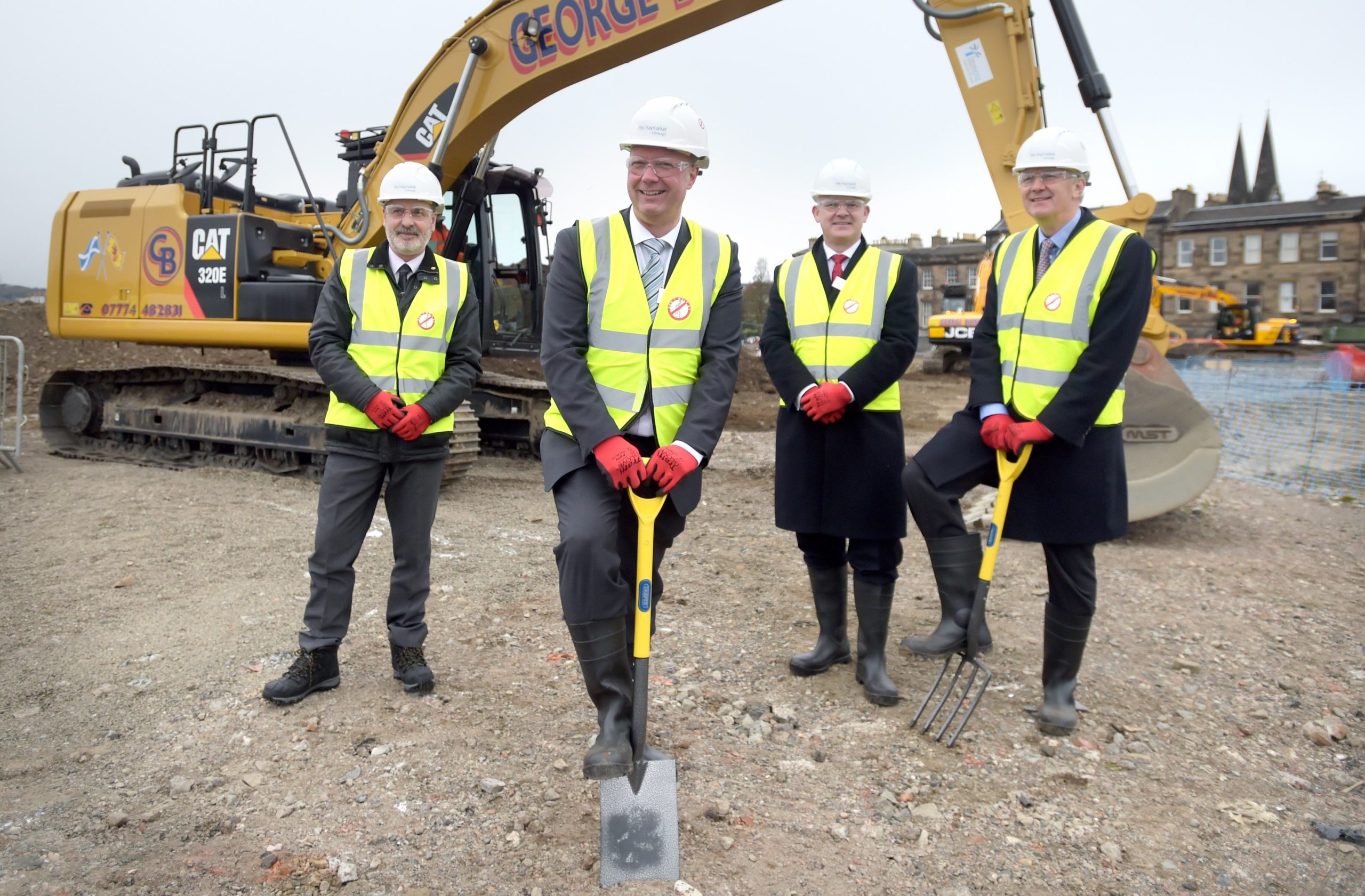 Ground Breaking Commences at tHe Haymarket Edinburgh | Represent